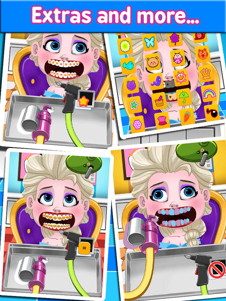 App Shopper: `Dentist Games of Princess Kids Teeth Free (Games)