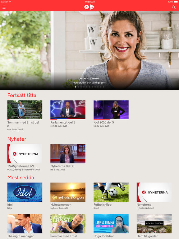 TV4 Play på App Store