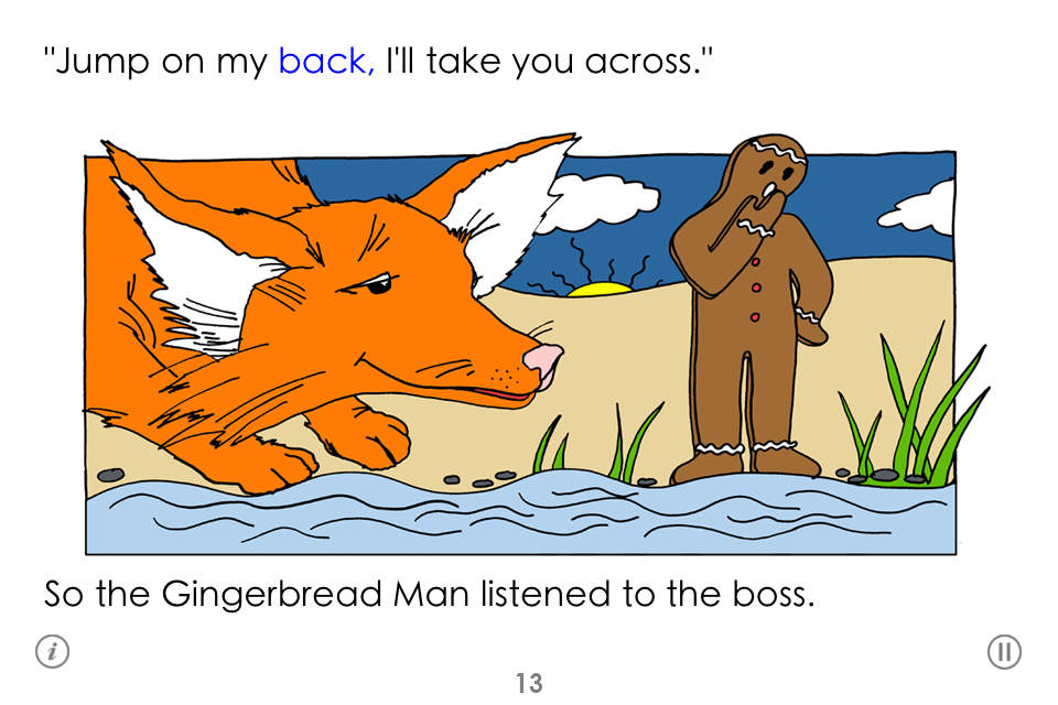 The Gingerbread Man By Jan Brett | The Cake Boutique