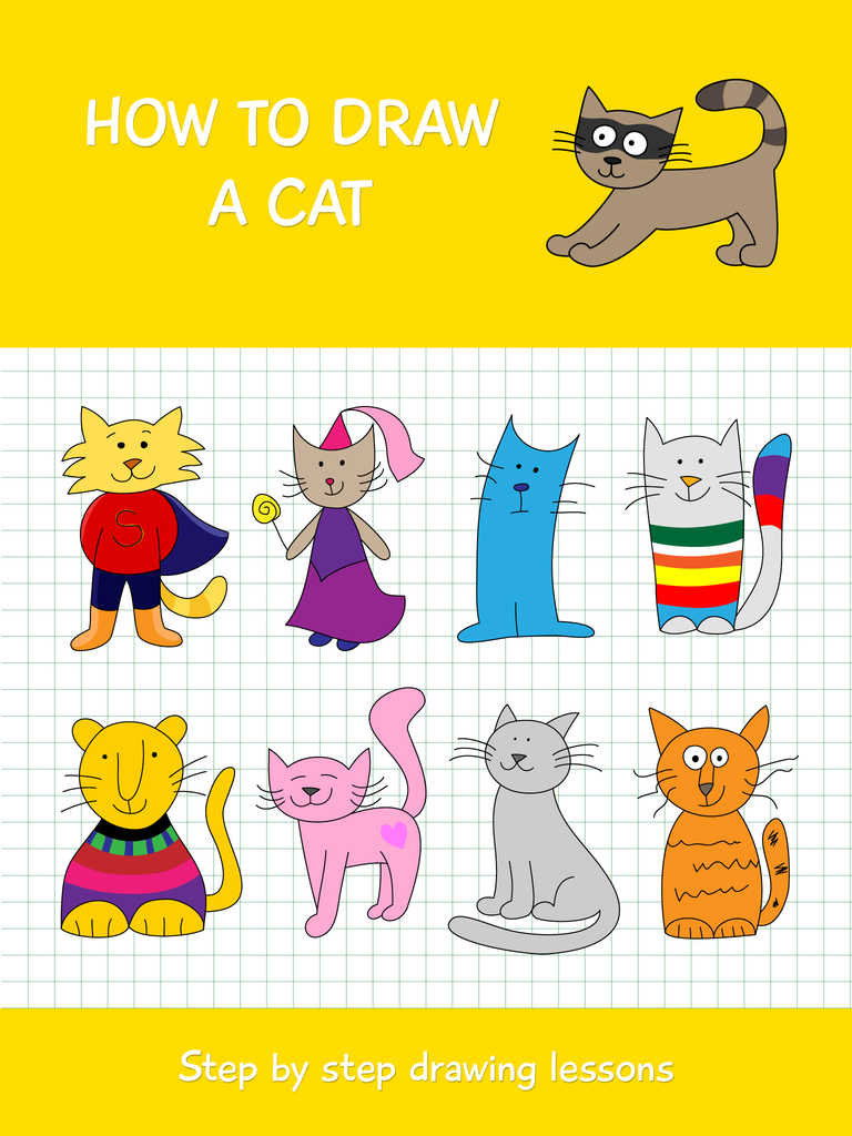 App Shopper: How to Draw a Cat - Lite (Games)
