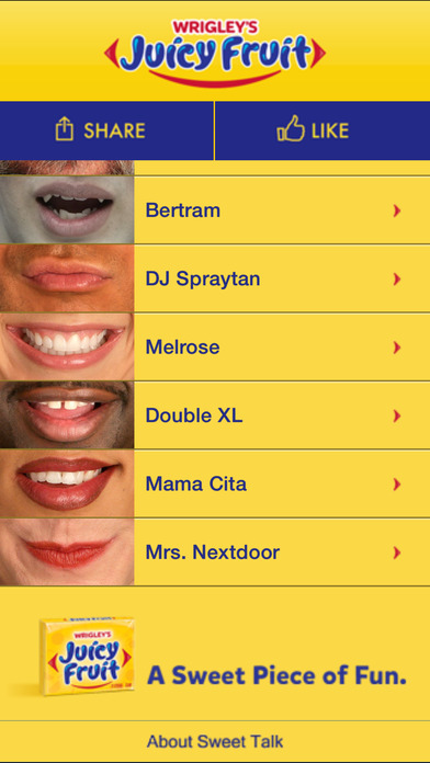 Sweet Talk on the App Store