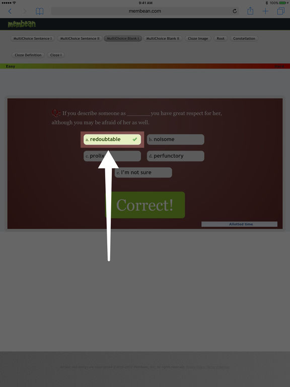 Membean Hint - AppRecs