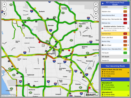 Sigalert.com - Live traffic reports on the App Store