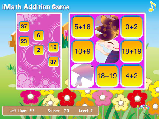 iMath Addition Game - AppRecs