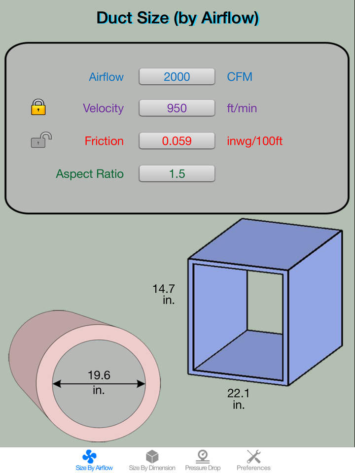 Printable Duct Calculator Printable Duct Calculator