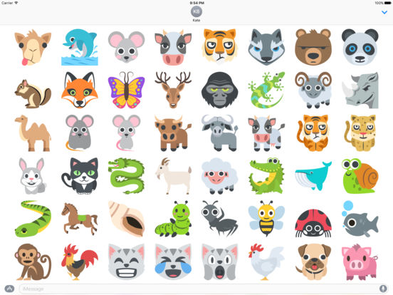 App Shopper: Animal Emoji (Stickers)