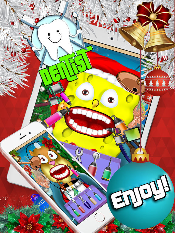 Chirstmas Dentist Game "for Spongebob Squarepants" | Apps | 148Apps
