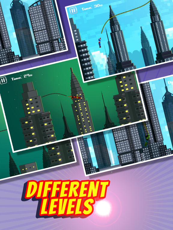 Superhero Swing - Pocket Edition Rope n Fly Game Tips, Cheats, Vidoes ...